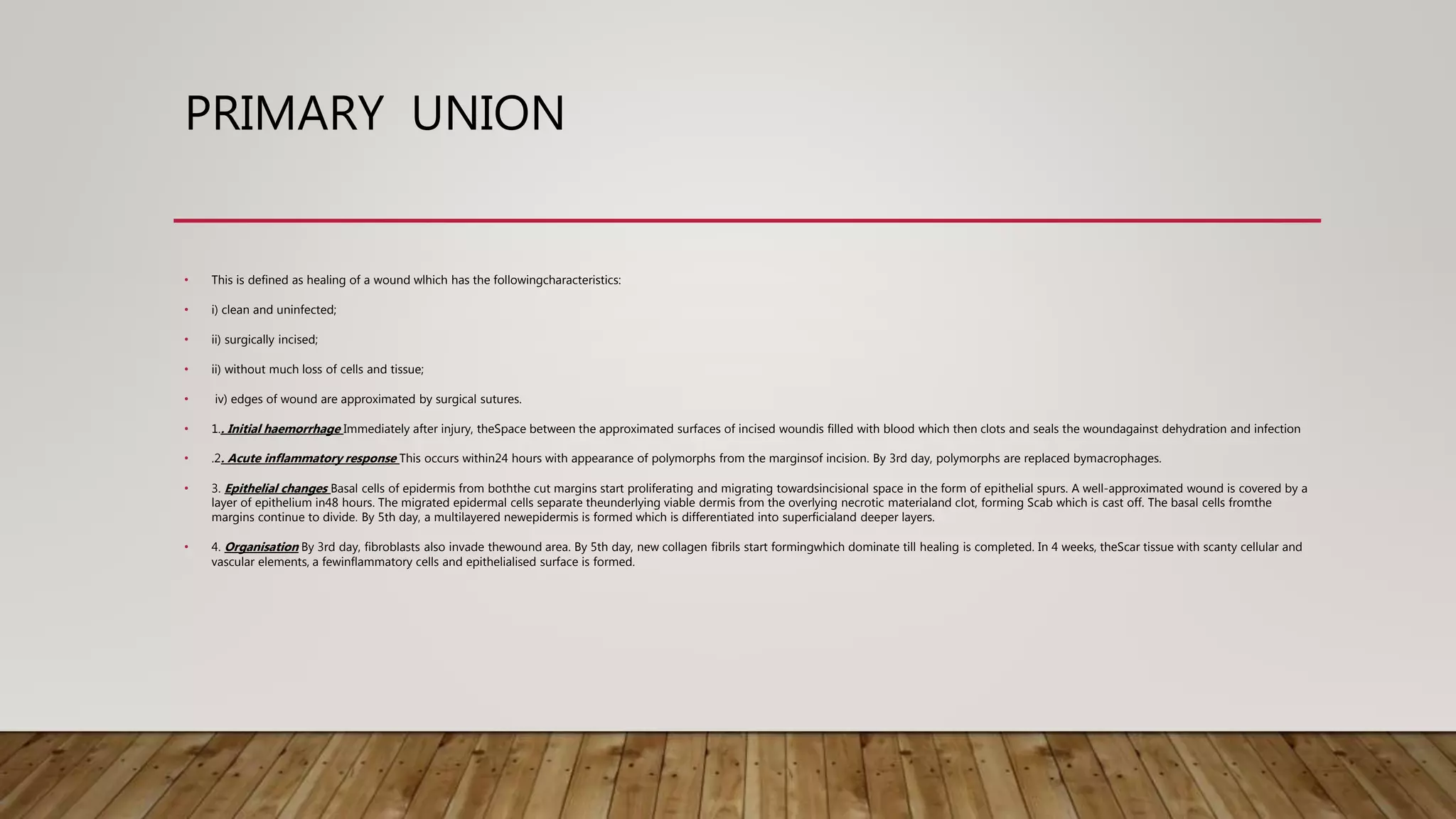 Healing of tissues | PPTX