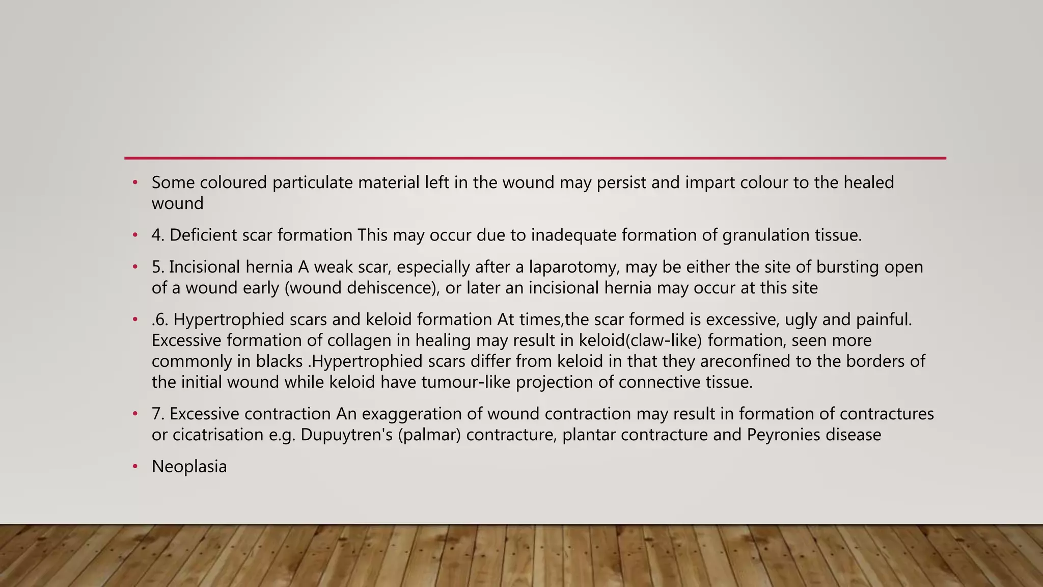 Healing of tissues | PPTX