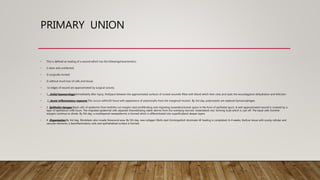 Healing of tissues | PPT