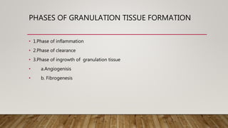 Healing of tissues | PPTX