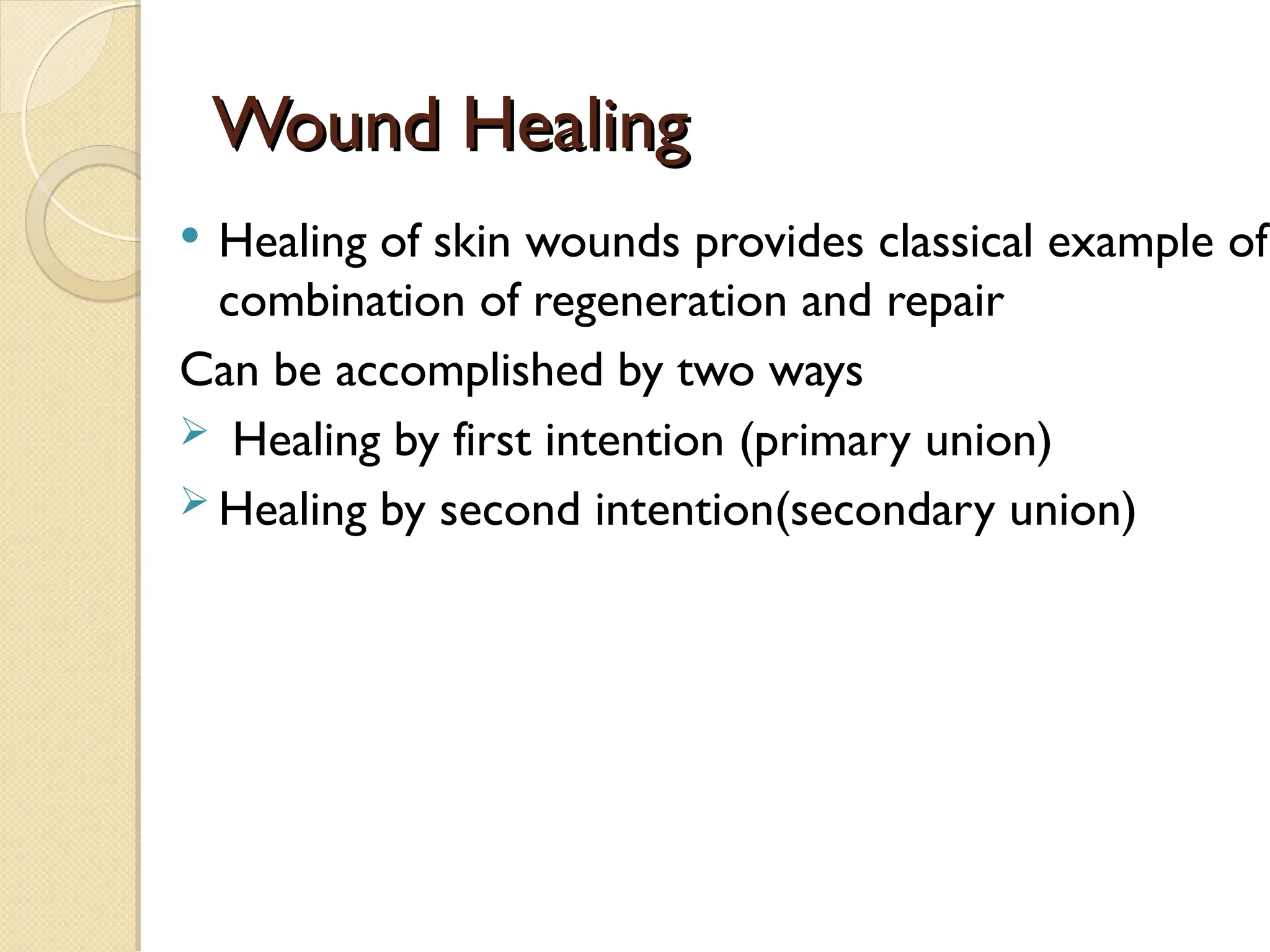 Healing(repair and regeneration) Pathology lecture.ppt