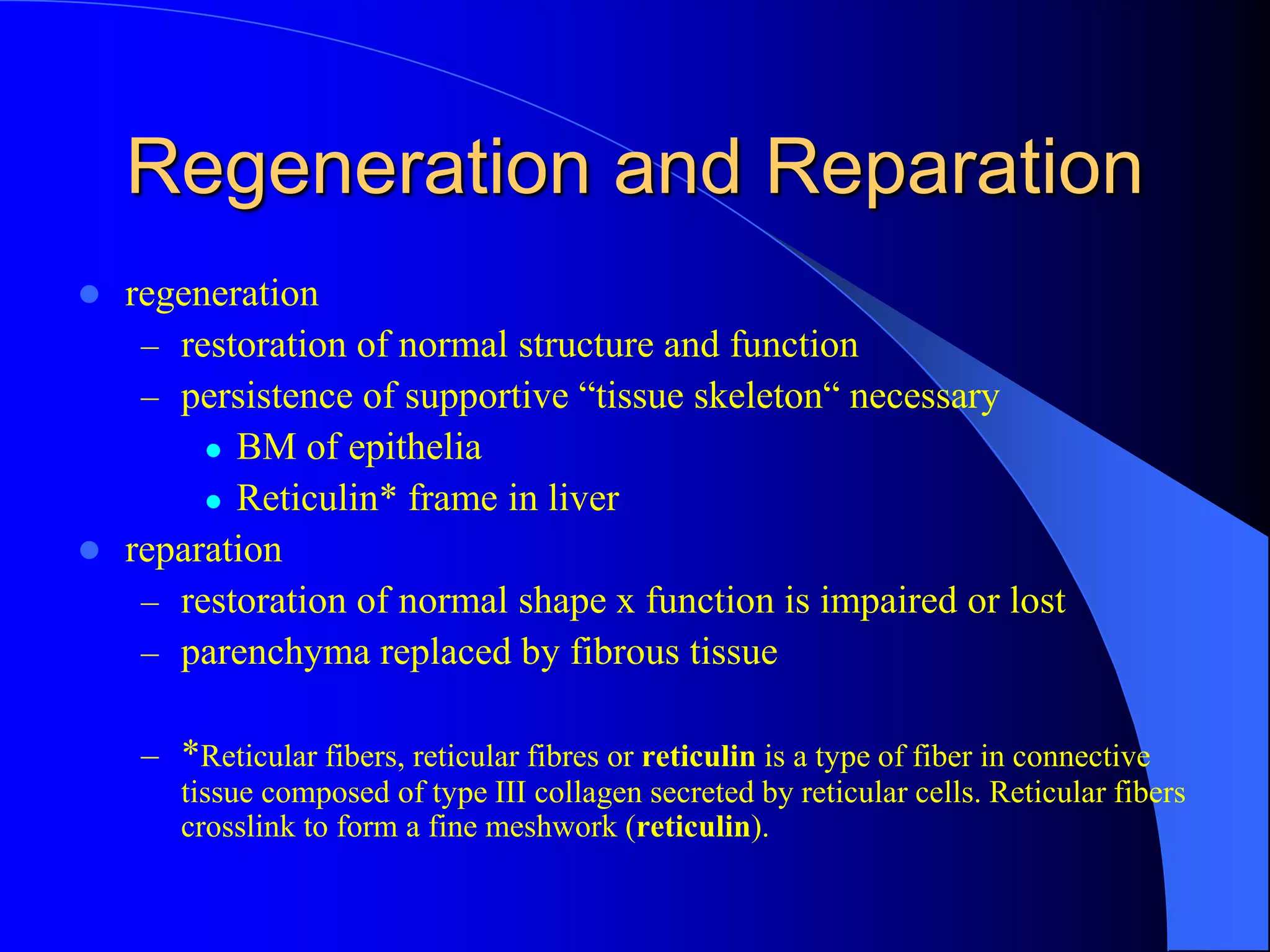 Pathology of Healing & repair | PPTX