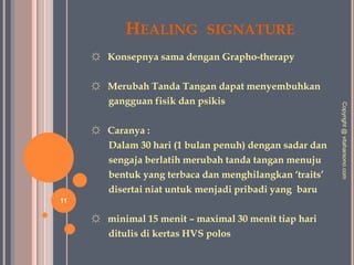 Healing signatures - Vita Harsono | PPT