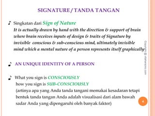 Healing signatures - Vita Harsono | PPT