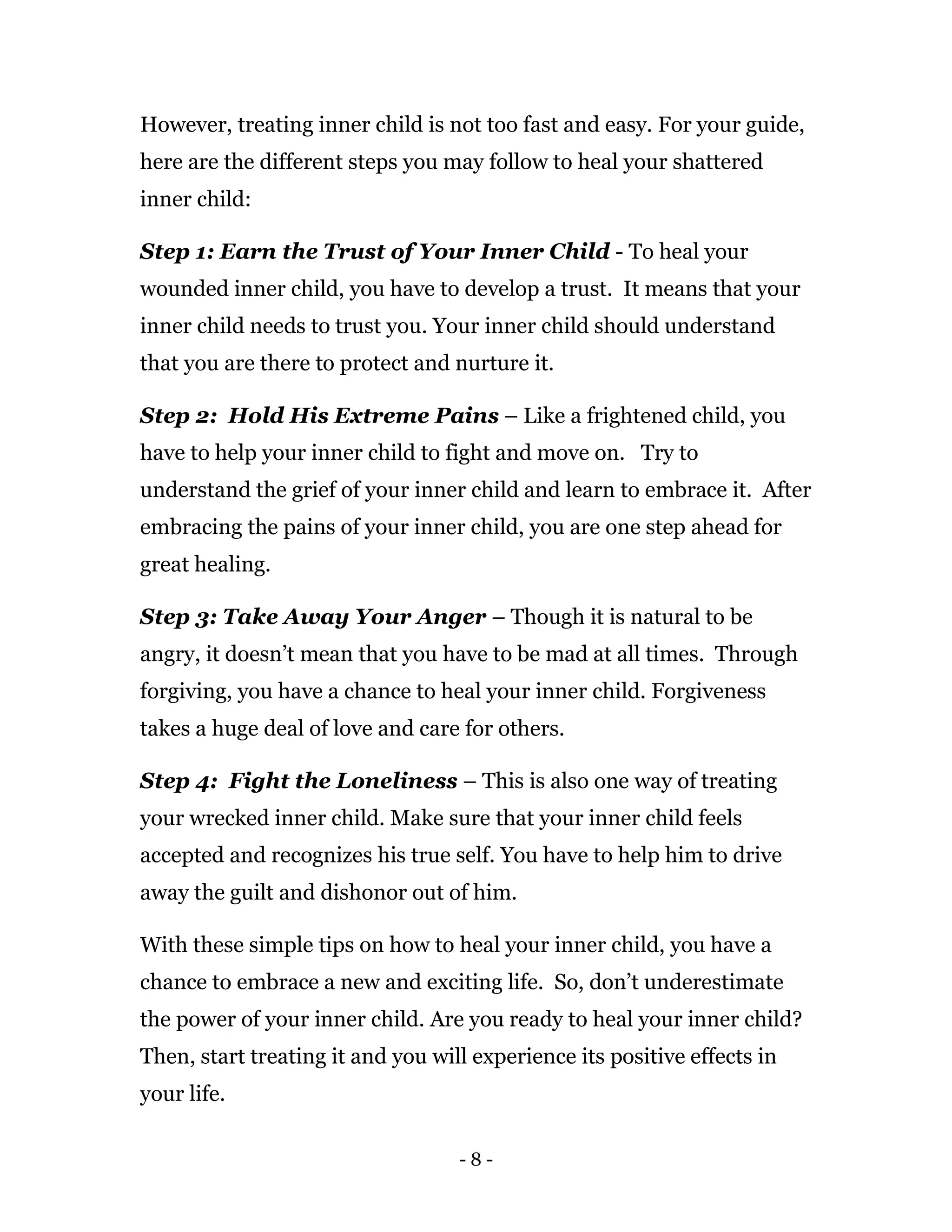 Healing the inner_child | PDF