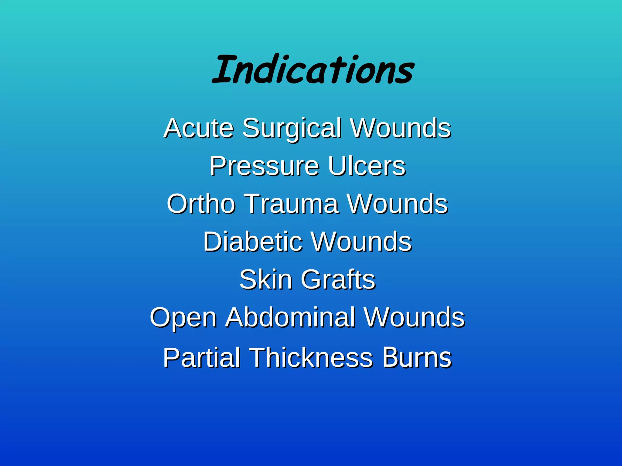 Healing The Wound The Vac System In Woundcare | PPT