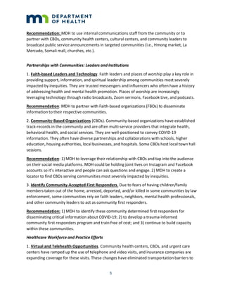 HEAL Letter to Commissioner Malcolm 2020 | PDF