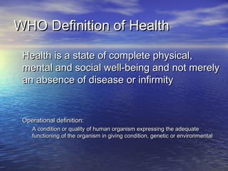 Health | PPT