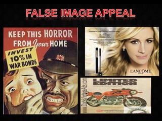 False Image Appeal Advertising