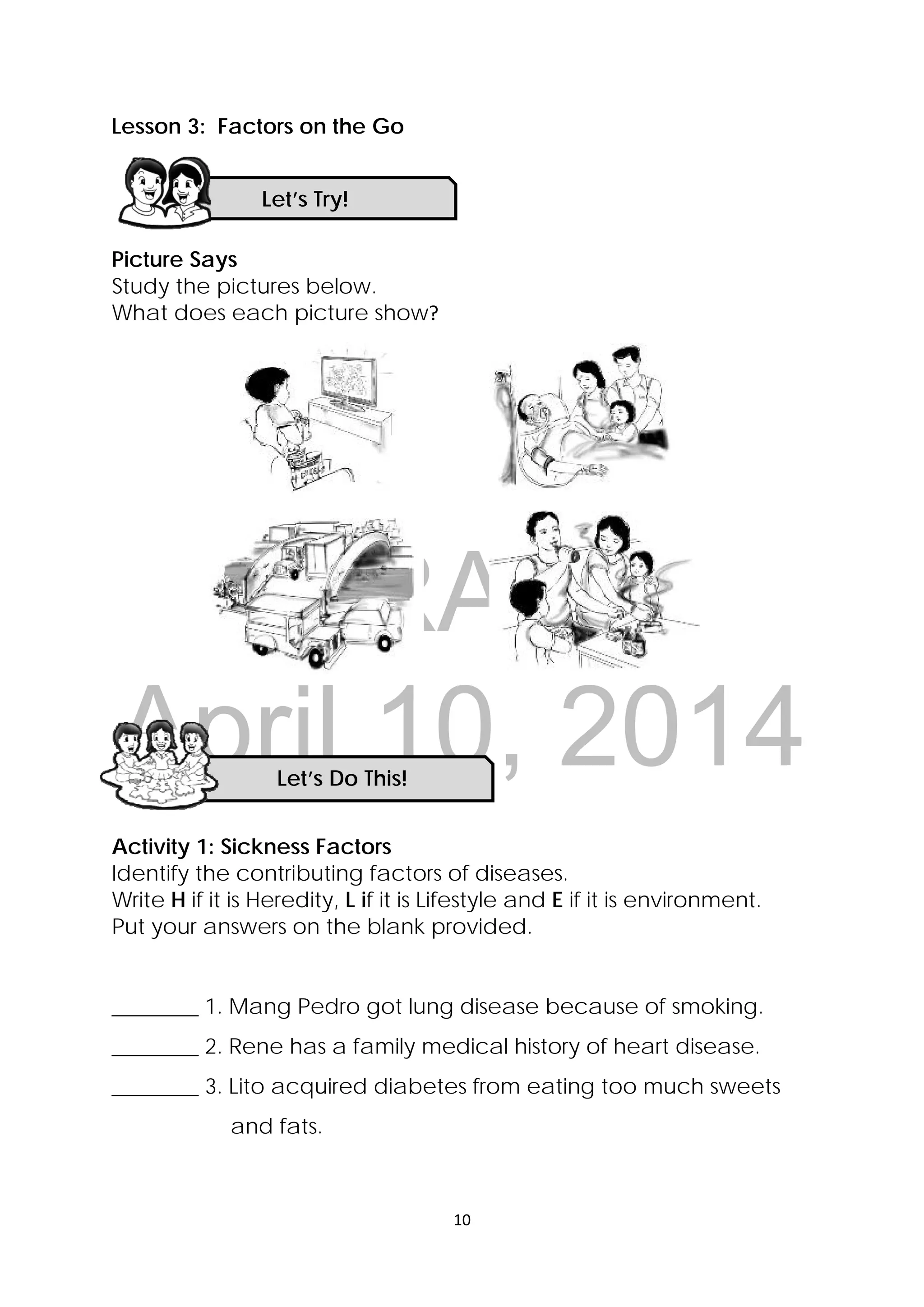 K TO 12 GRADE 3 LEARNER’S MATERIAL IN HEALTH | PDF
