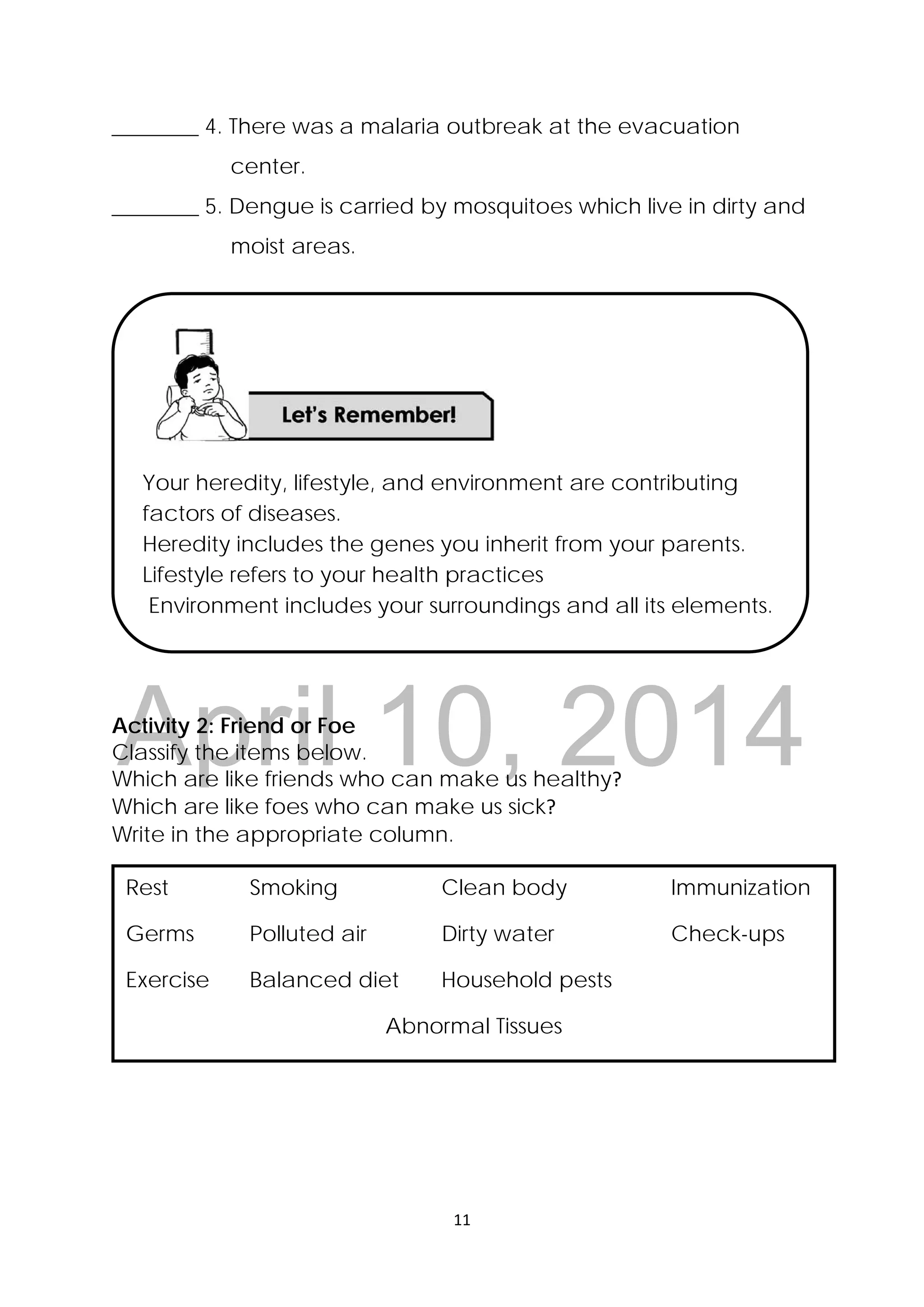 K TO 12 GRADE 3 LEARNER’S MATERIAL IN HEALTH | PDF