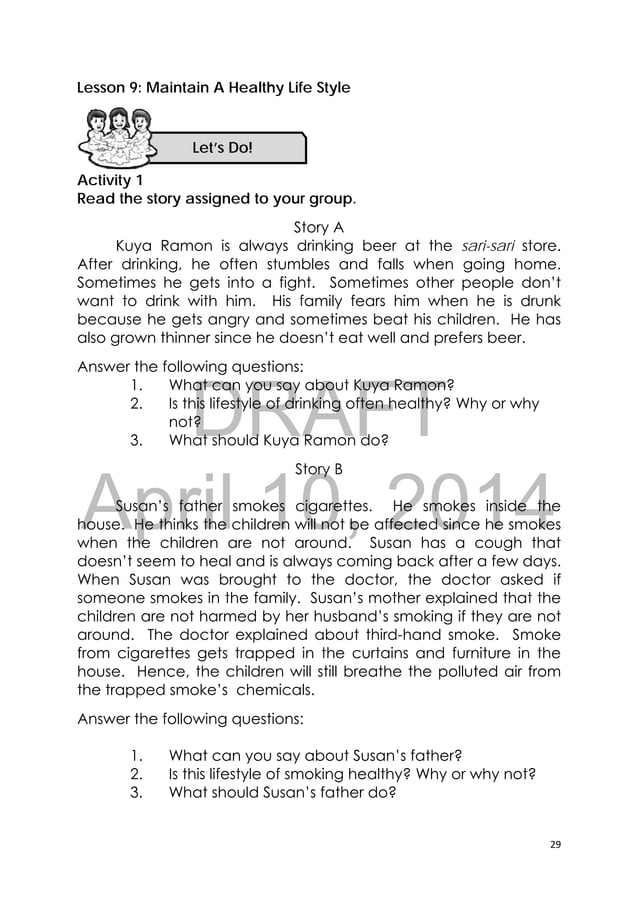 K TO 12 GRADE 3 LEARNER’S MATERIAL IN HEALTH | PDF