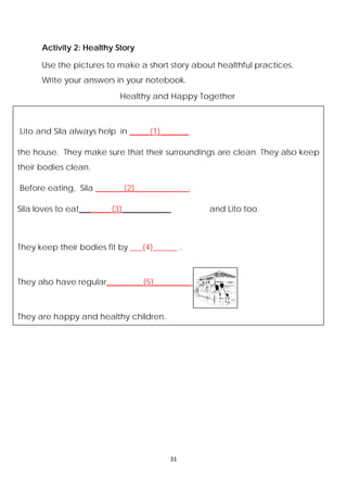 K TO 12 GRADE 3 LEARNER’S MATERIAL IN HEALTH | PDF