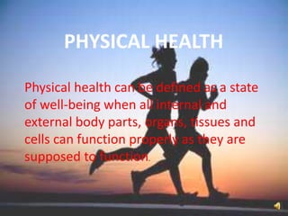 HEALTH AND ITS FIVE DIMENSIONS | PPTX