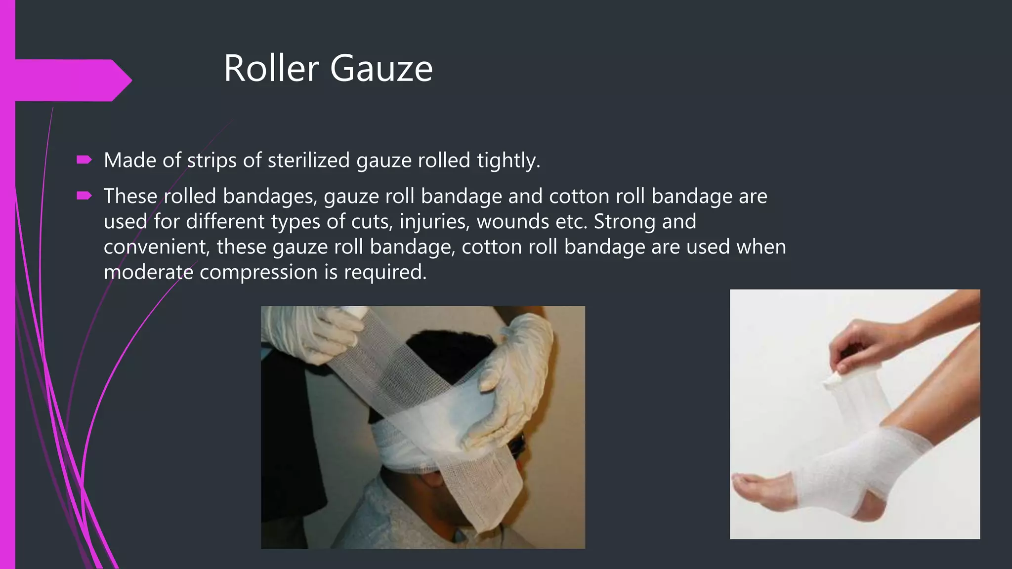 First Aid Bandages Techniques
