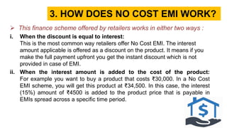 No Cost EMI - 0% Interest Loan | PPTX