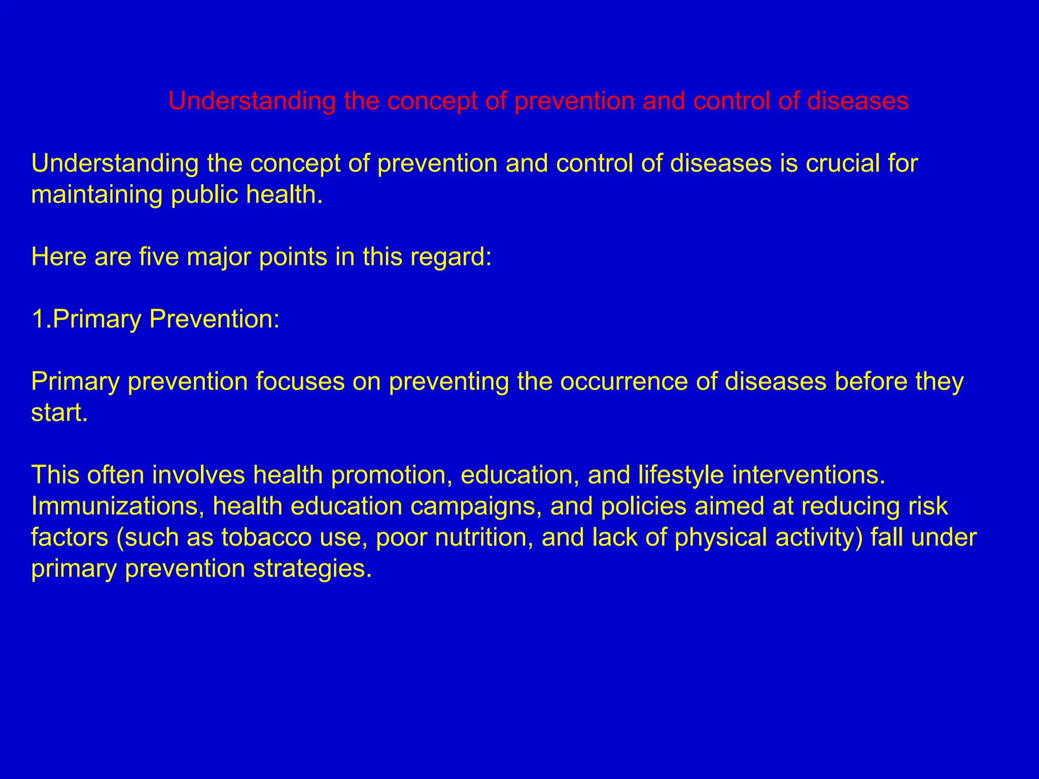 health.ppt Concept of health and prevention of disease | PPT