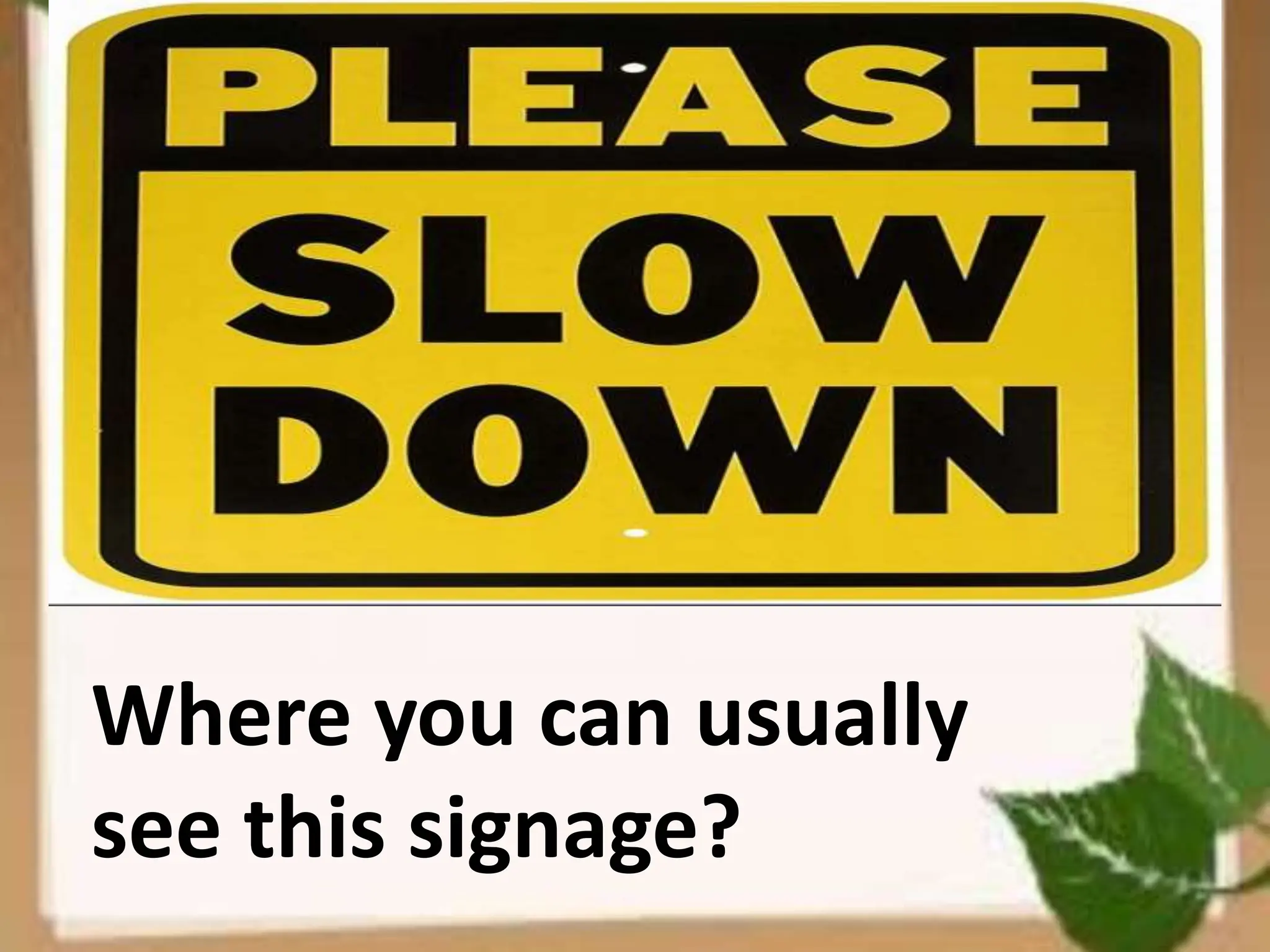health street Signs, Road Safety grade 3.pptx