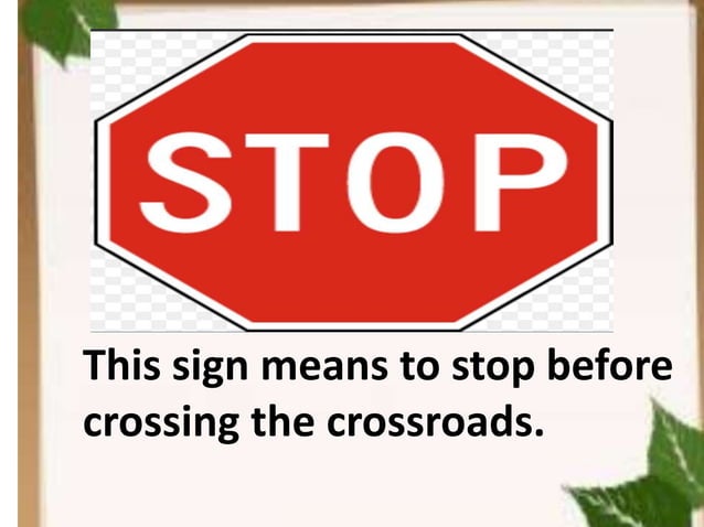 health street Signs, Road Safety grade 3.pptx | Auto Safety | Automotive