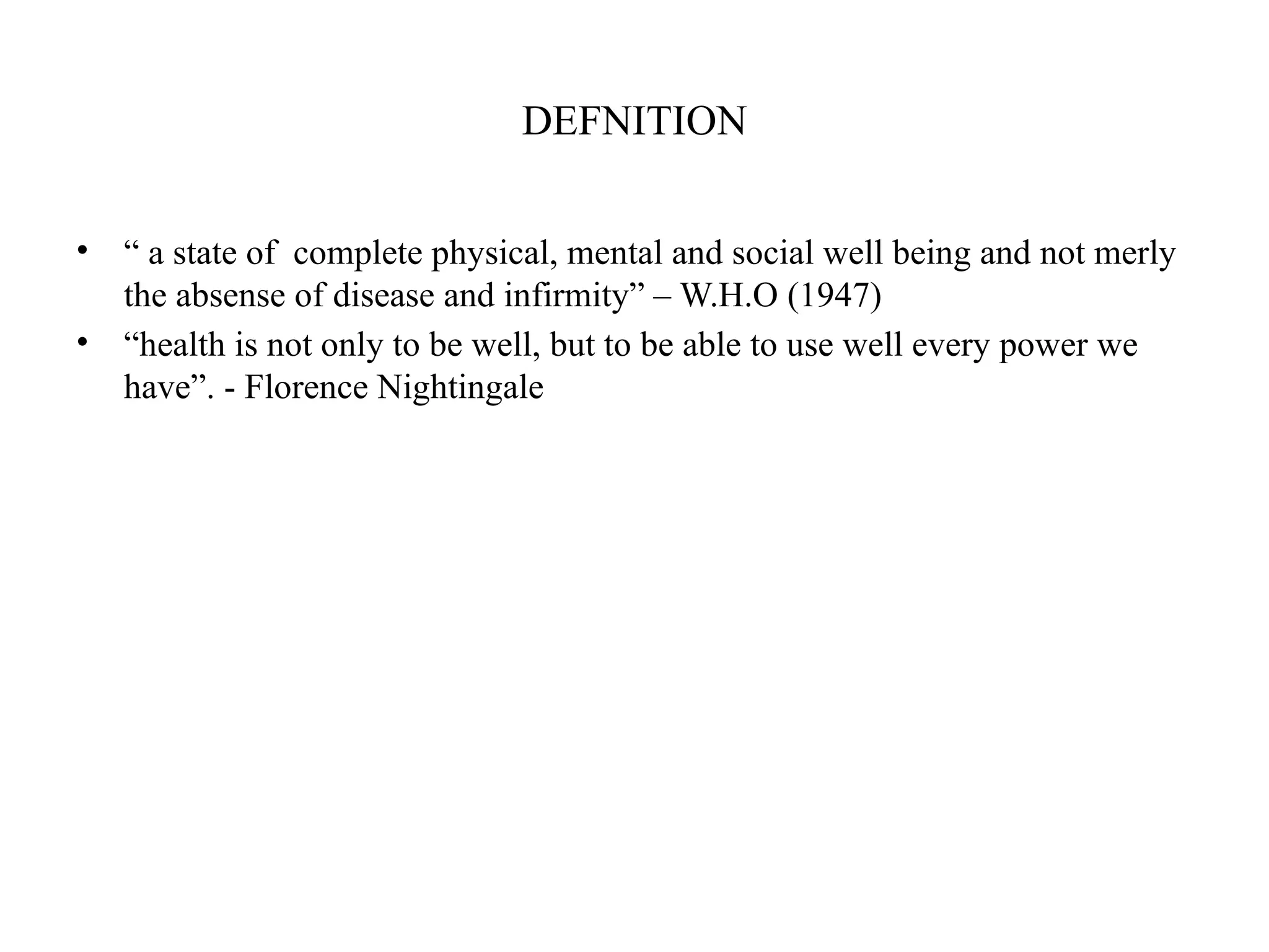 Health- Definition,Concepts & Models by Swetha T.pptx