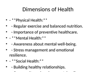 Health_.pptx and its importance and how to maintain | PPTX