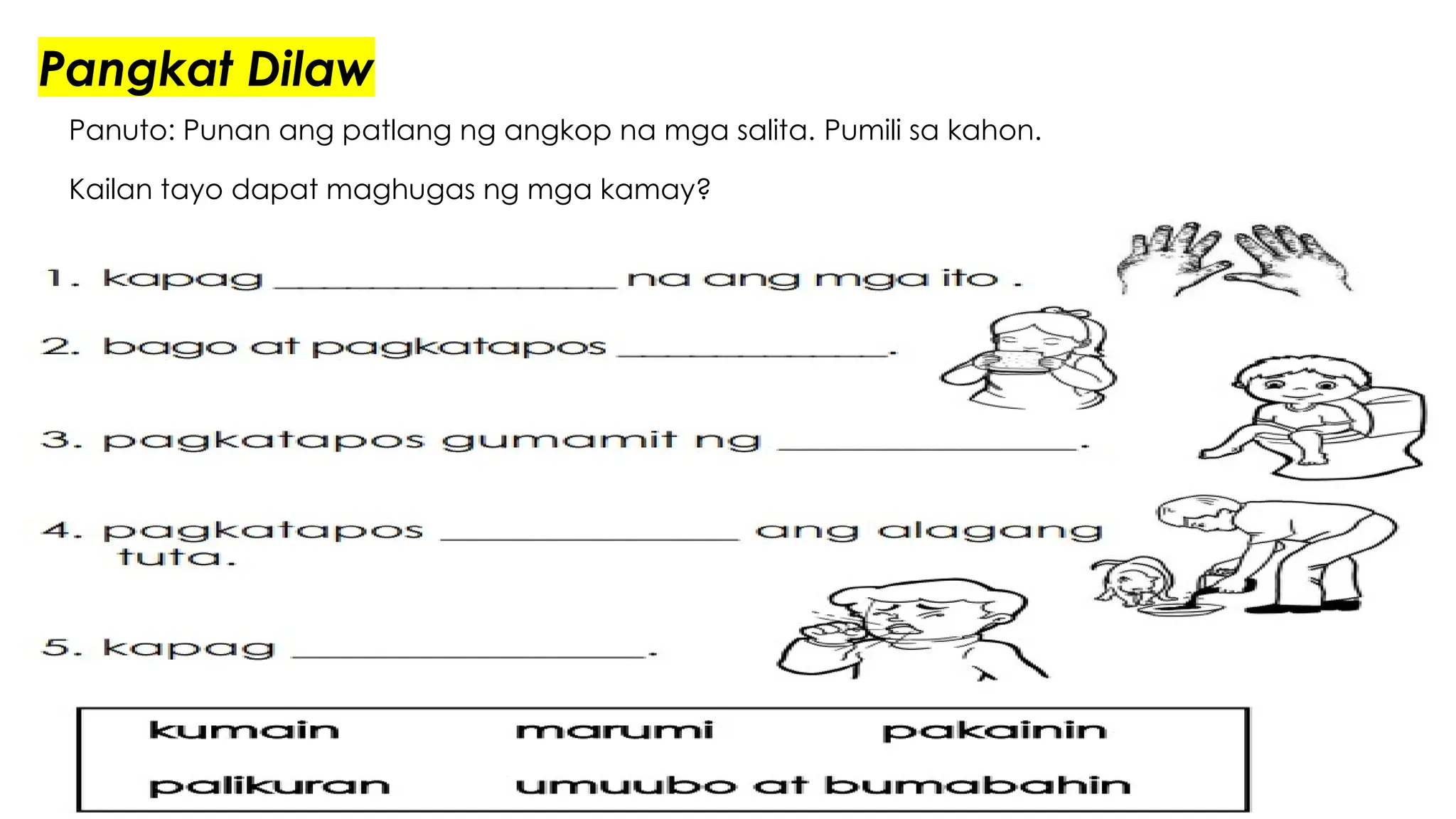 Tamng ng paghuhugas ng KamayGrade 1.pptx