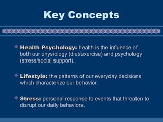 Health Psychology Presentation Simplified | PPT