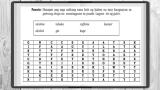 Grade 5 Mapeh 5 Health quarter 3 lesson 8 | PPTX