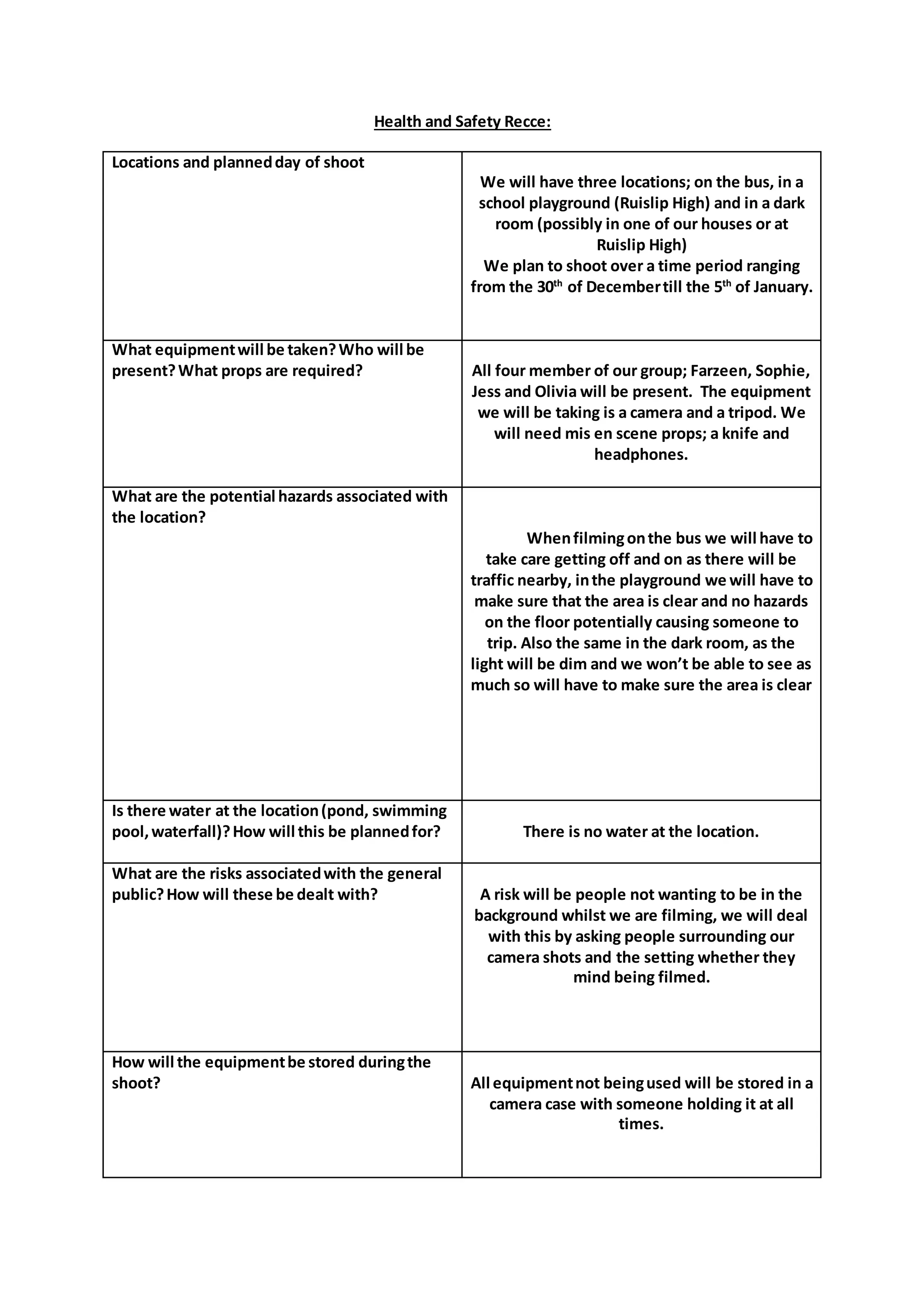 Sjfo Health and Safety | PDF