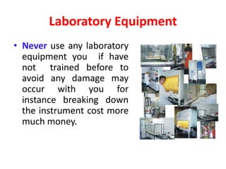 Health and-safety-rules in the medical lab | PPTX