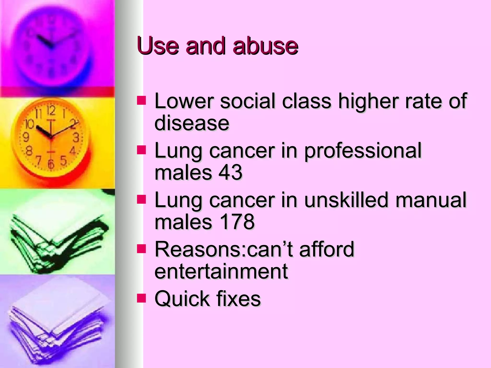Health & Social Class | PPT