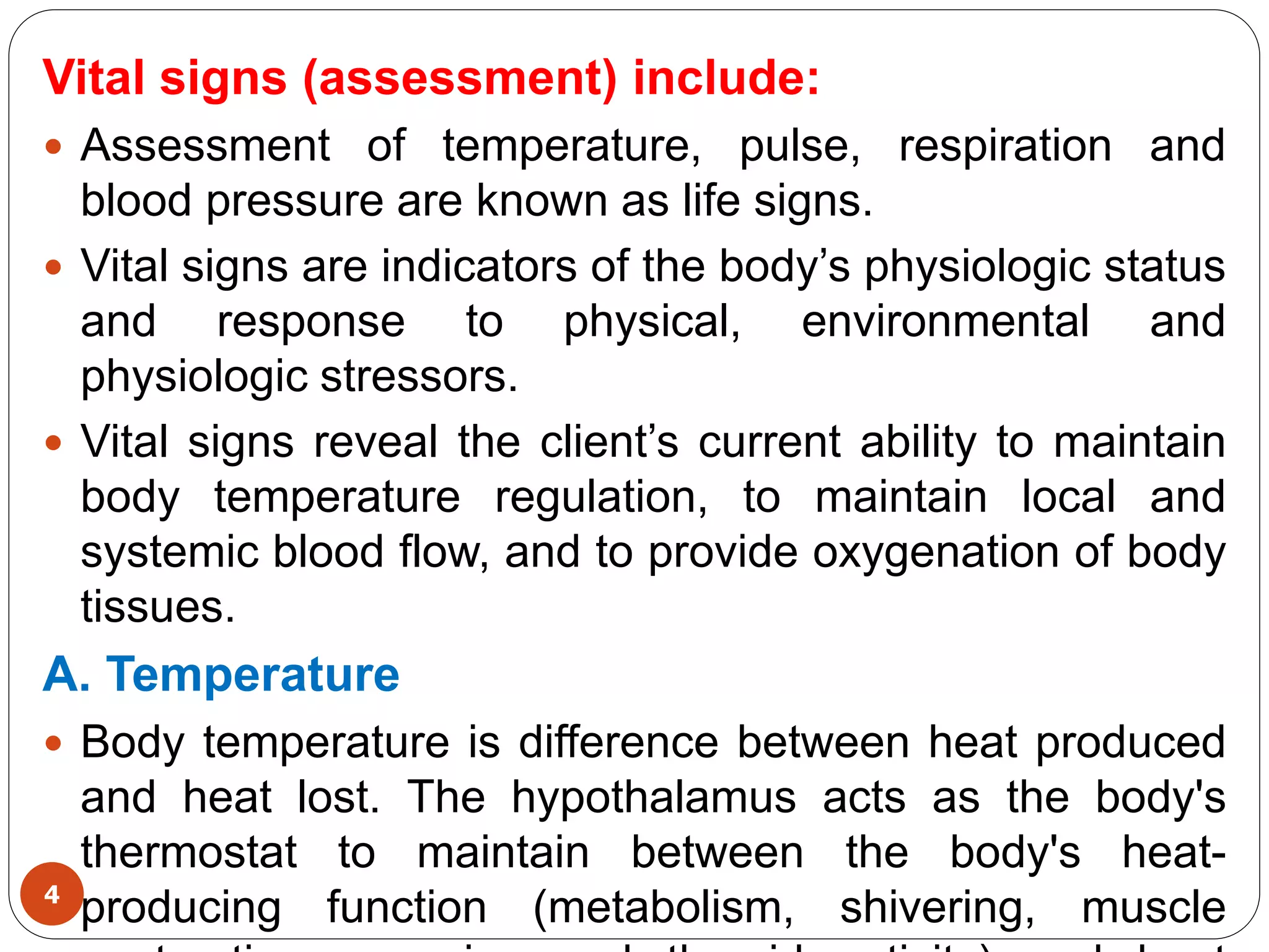 Health assessment-chapter-5-vital-signs-and-general-assessment | PPT