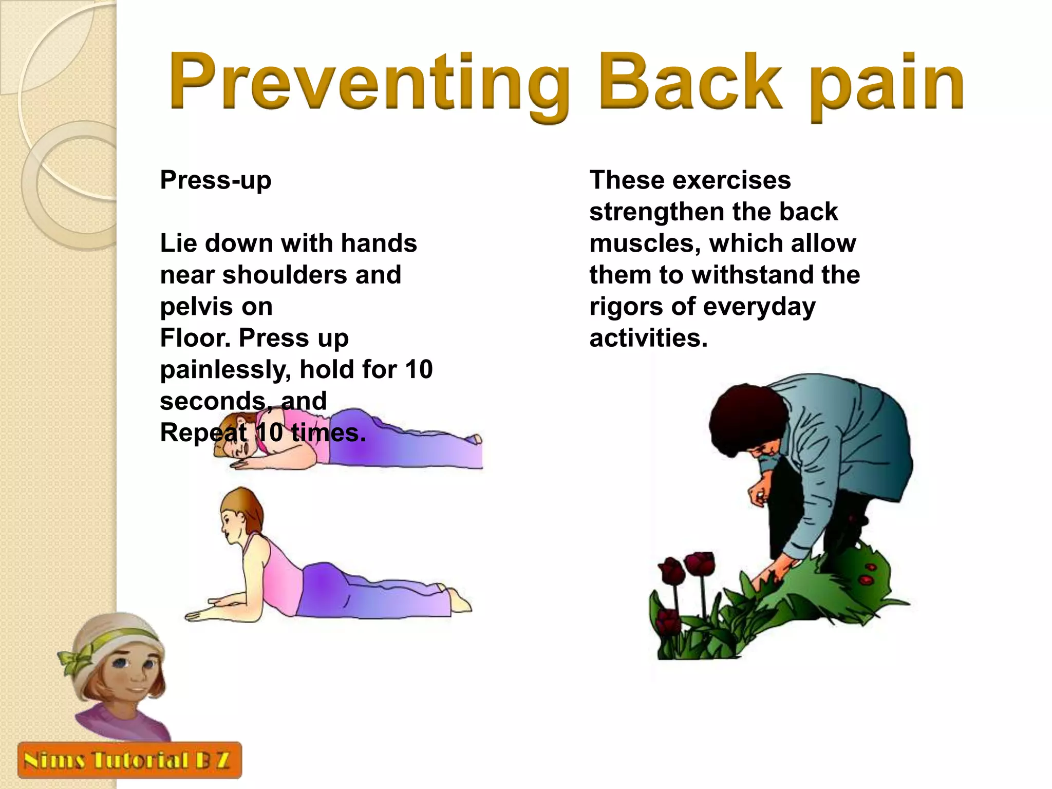 Health back pain | PPTX