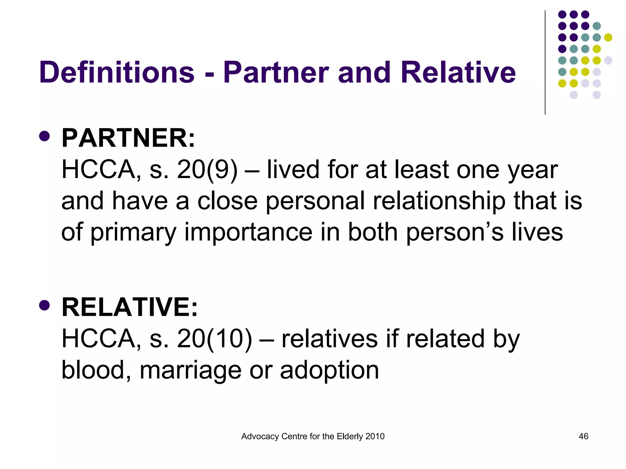 Health Care Consent and Advance Care Planning | PPT