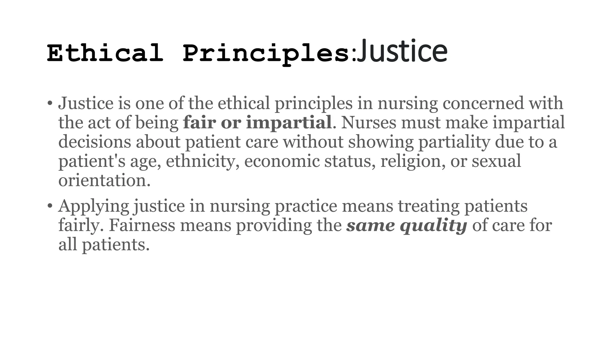 HEALTH-CARE-ETHICS- NURSING - SYSTEM.pptx | Medical Health