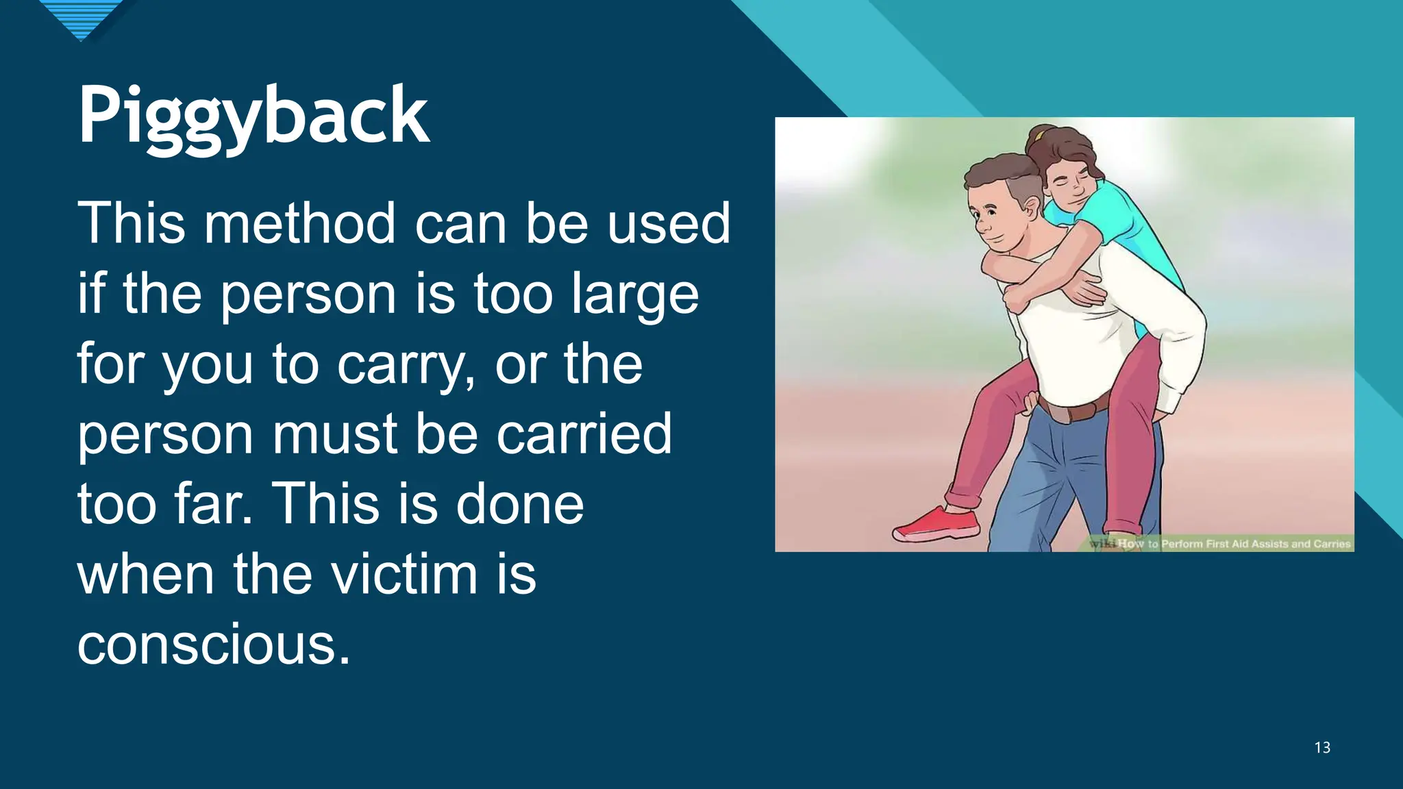 HEALTH - CARRYING AND TRANSPORTING AN INJURED PERSON.pptx