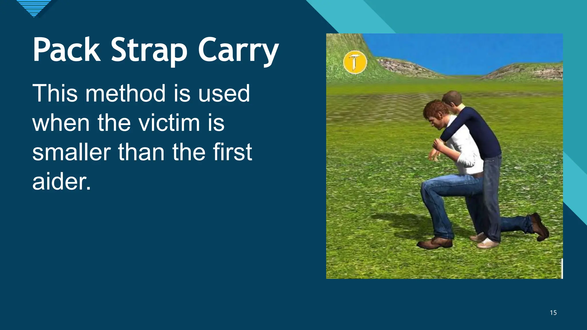 HEALTH - CARRYING AND TRANSPORTING AN INJURED PERSON.pptx