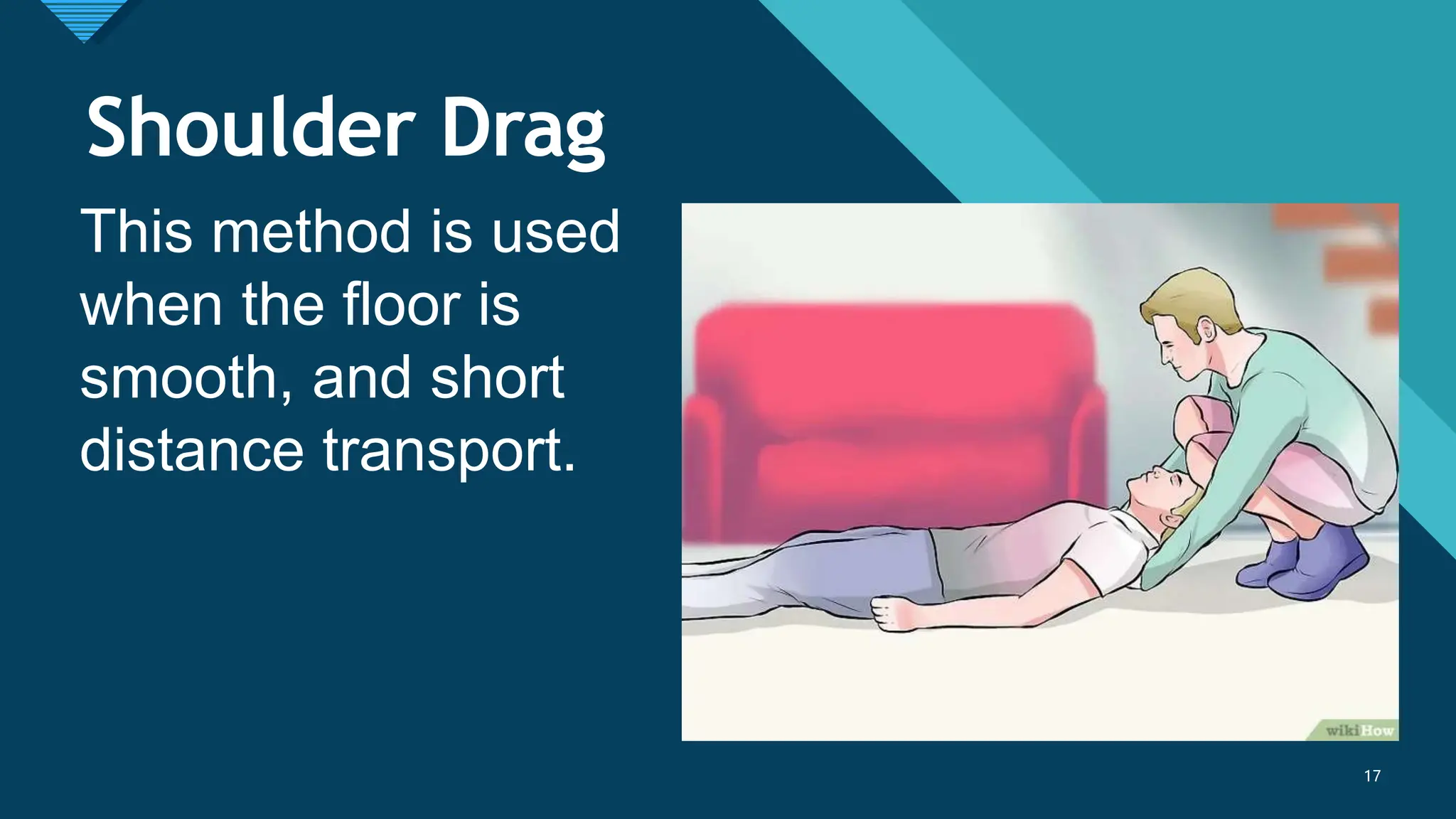 HEALTH - CARRYING AND TRANSPORTING AN INJURED PERSON.pptx