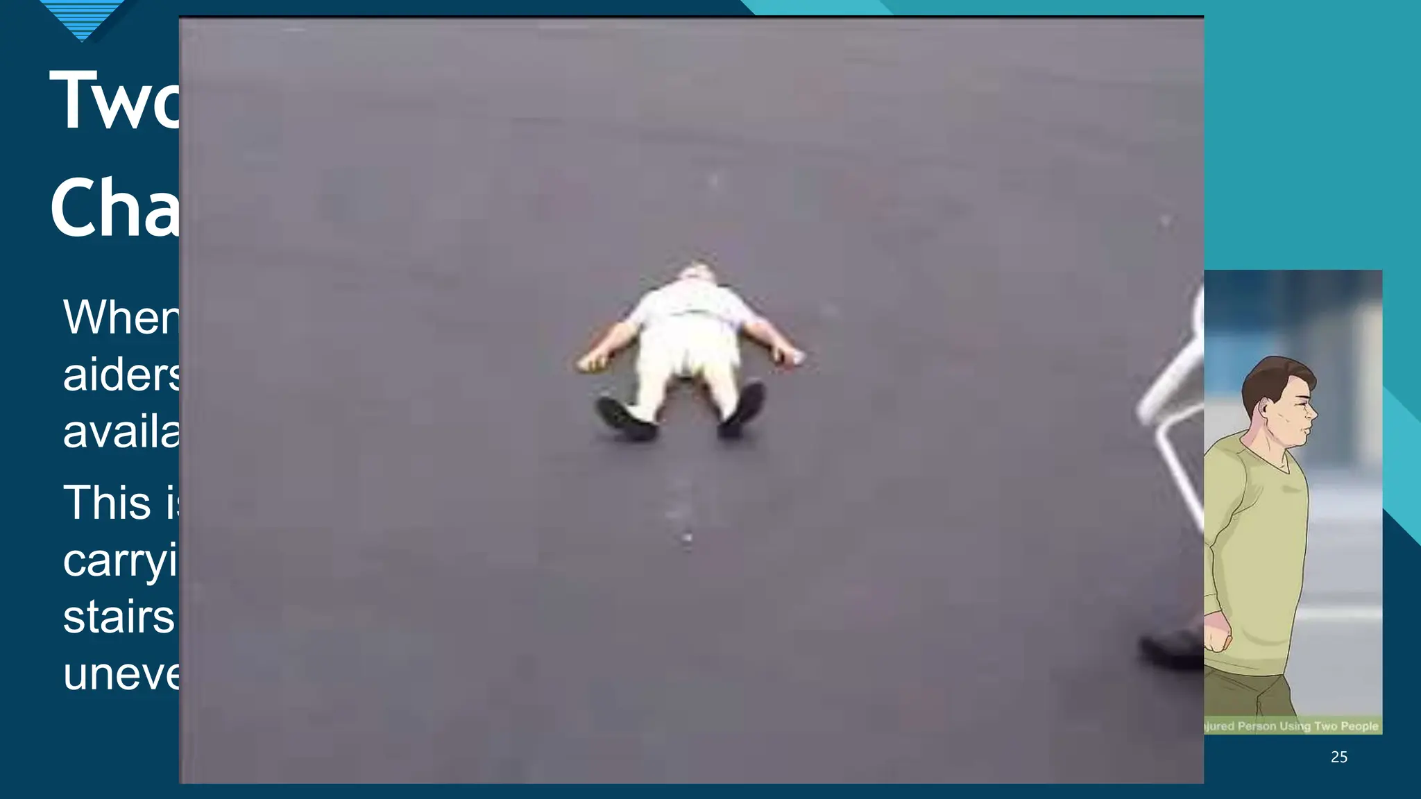 HEALTH - CARRYING AND TRANSPORTING AN INJURED PERSON.pptx