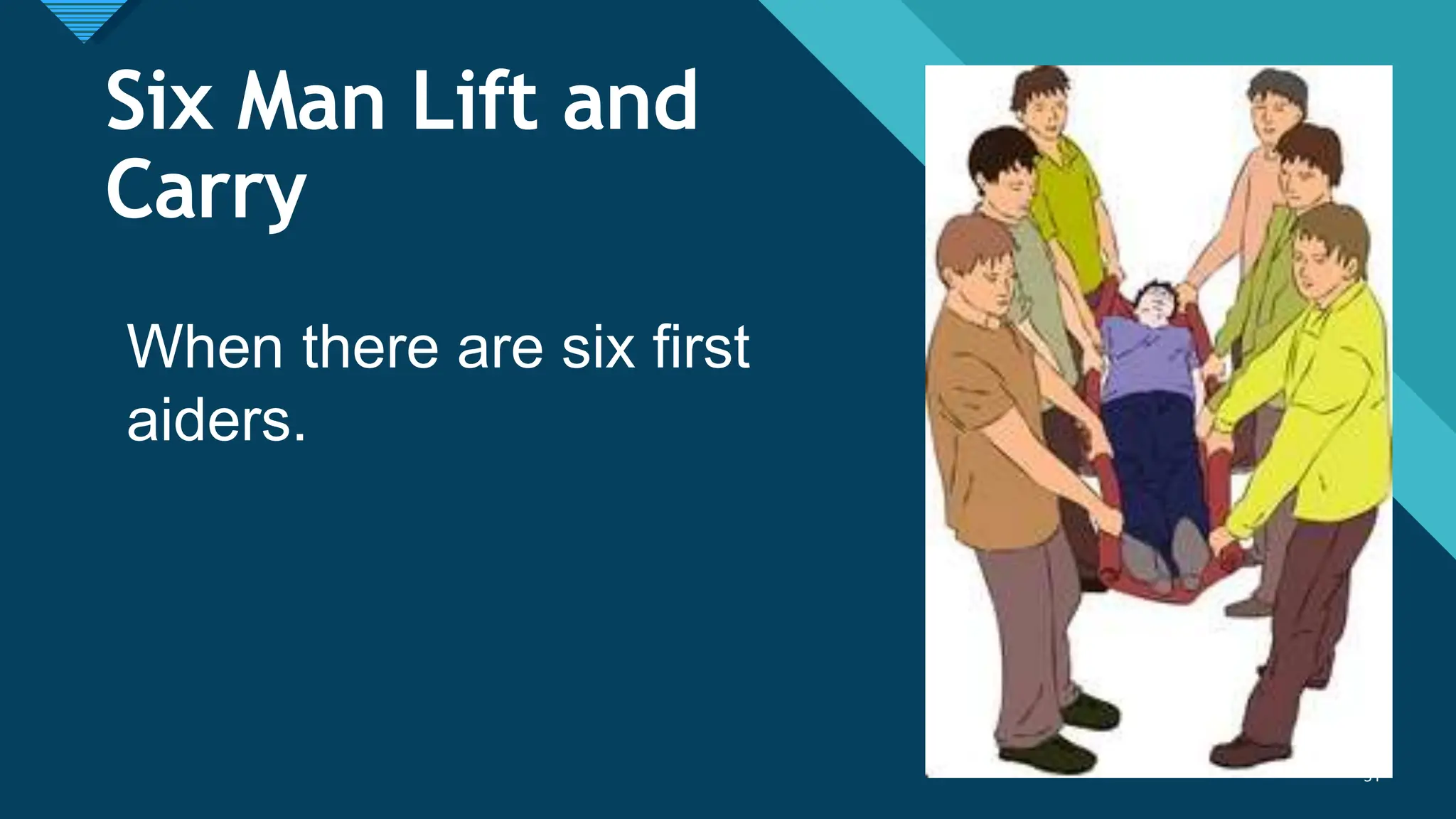 HEALTH - CARRYING AND TRANSPORTING AN INJURED PERSON.pptx