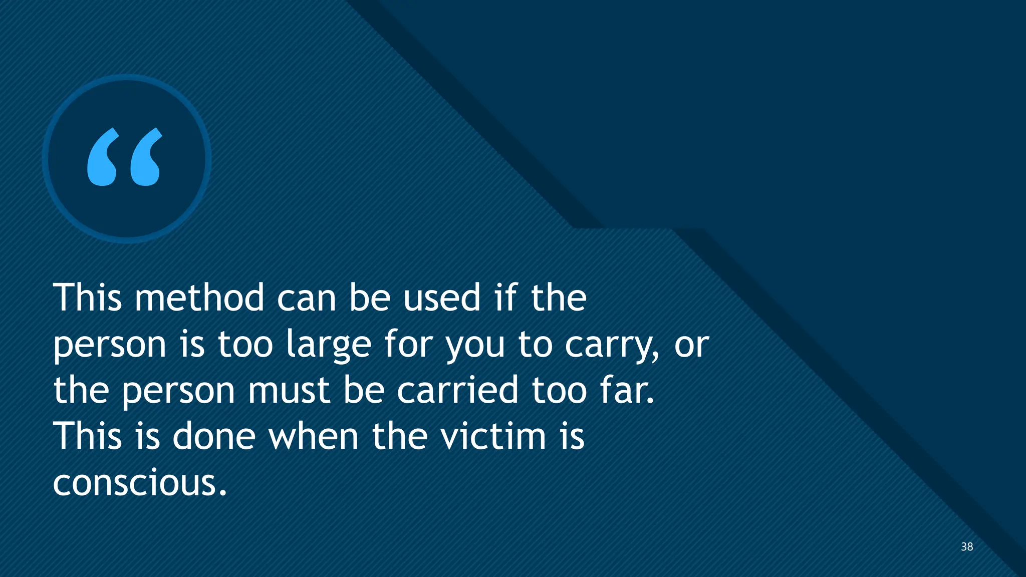 HEALTH - CARRYING AND TRANSPORTING AN INJURED PERSON.pptx