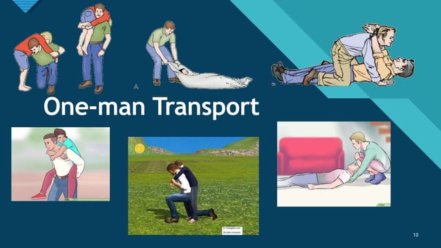 HEALTH - CARRYING AND TRANSPORTING AN INJURED PERSON.pptx