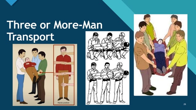 HEALTH - CARRYING AND TRANSPORTING AN INJURED PERSON.pptx