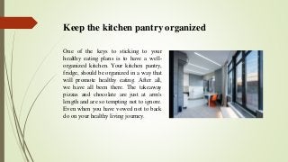 Tips for creating Health conscious kitchen from Castle kitchens