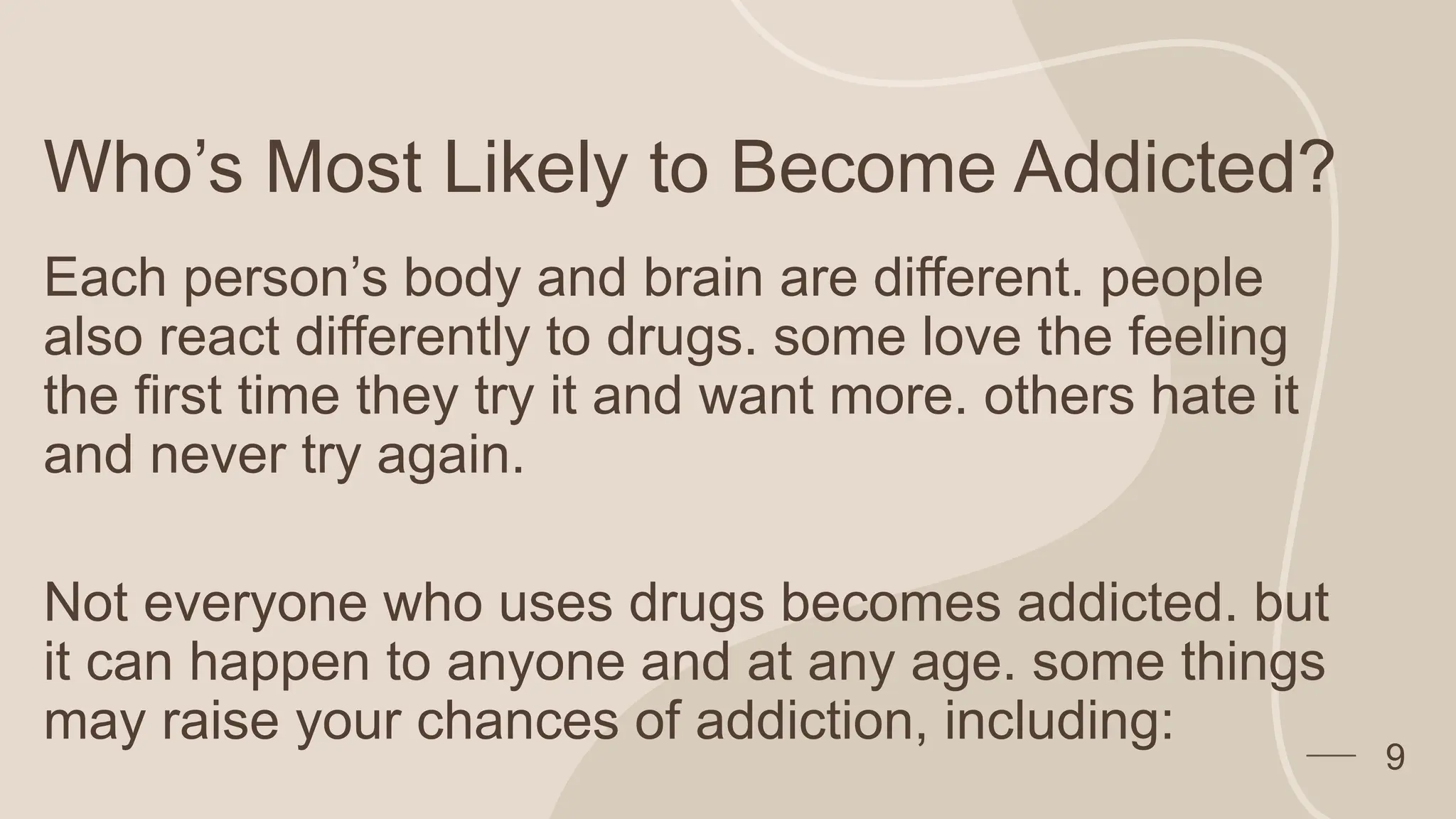 health-educ-drug-addiction-ppt.pptx health education | PPTX