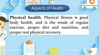 Health-Education PowerPoint presentation | PPT