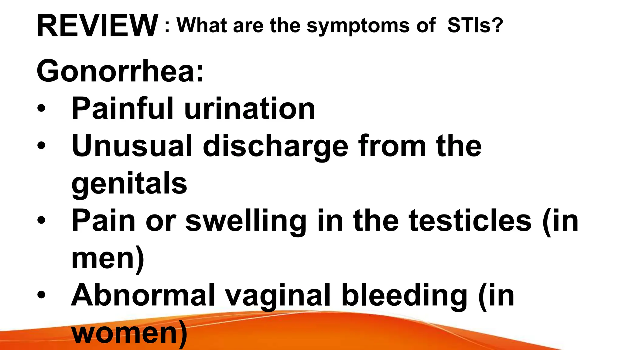 STI and HIV CAUSES and TREATMENTS HEALTH CATCH UP FRIDAY | PPTX