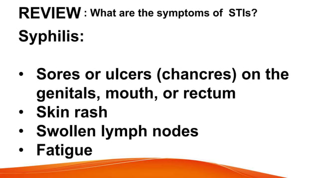 STI and HIV CAUSES and TREATMENTS HEALTH CATCH UP FRIDAY | PPT