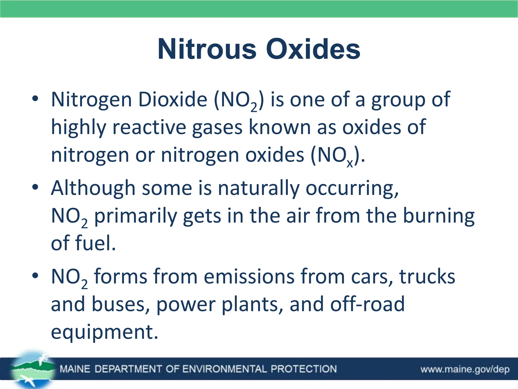 These pollutants are found all over the U.S., | PPTX