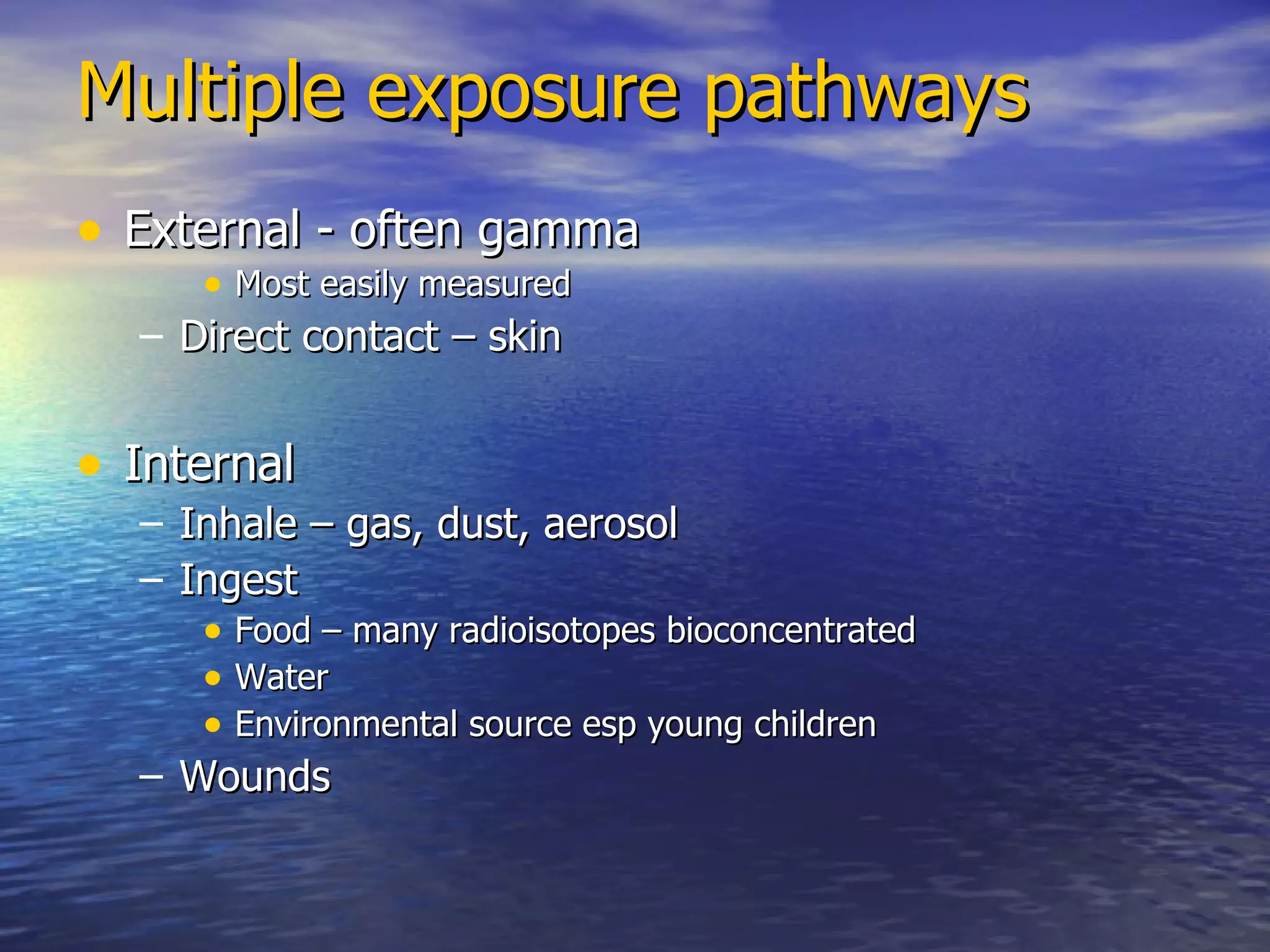Health Effects Of Radiation Exposure | PPT